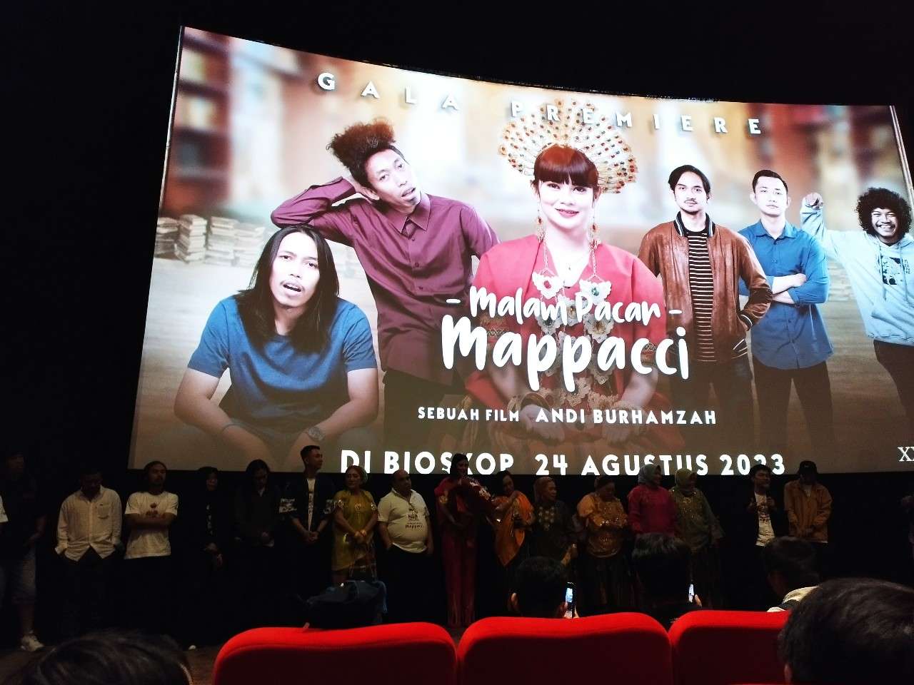 Bertabur Tokoh, Gala Premier Film Mappacci Meriah Dengan Nuansa Khas Bugis Makassar - Terkini