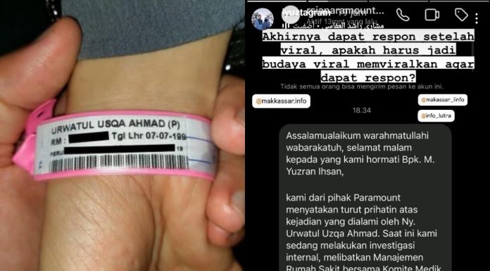 Heboh Dugaan Malapraktik ke Pasien Operasi Caesar, RSIA Paramount Makassar Angkat Bicara - Terkini