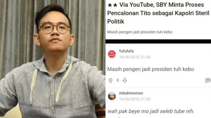 Selain Hina Prabowo, Akun Fufufafa Diduga Gibran Juga Ejek SBY - Terkini Selain Hina Prabowo, Akun Fufufafa Diduga Gibran Juga Ejek SBY - Terkini